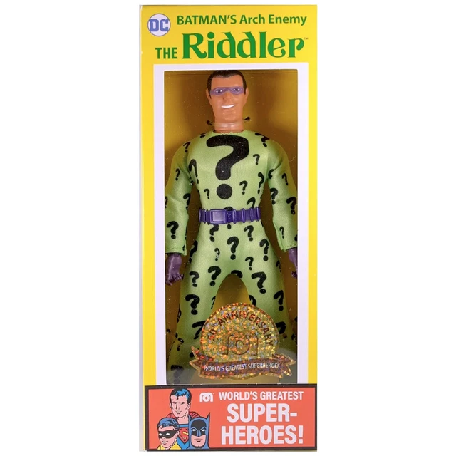 RIDDLER FIGURE TOY Mego Action TV Movie Batman Villain Birthday Gift ...