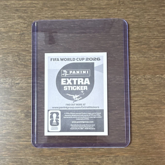 PANINI FIFA WORLD Cup 2026 Gold Extra Sticker #10 Luka Modrić £5.45 ...
