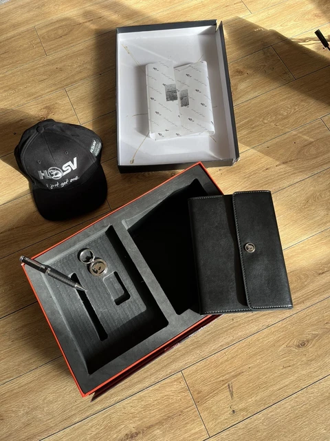 HOLDEN HSV OWNERS Gift Box. I Just Got One Hat Key Ring Pen And Leather ...