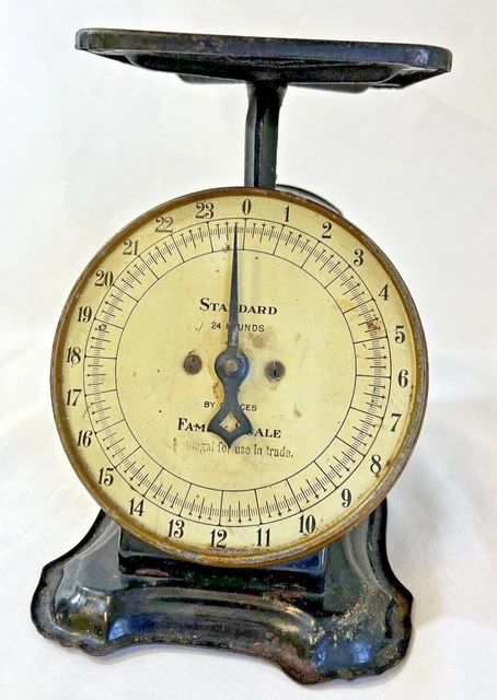 VINTAGE STANDARD FAMILY Scale - 24 pounds $25.00 - PicClick
