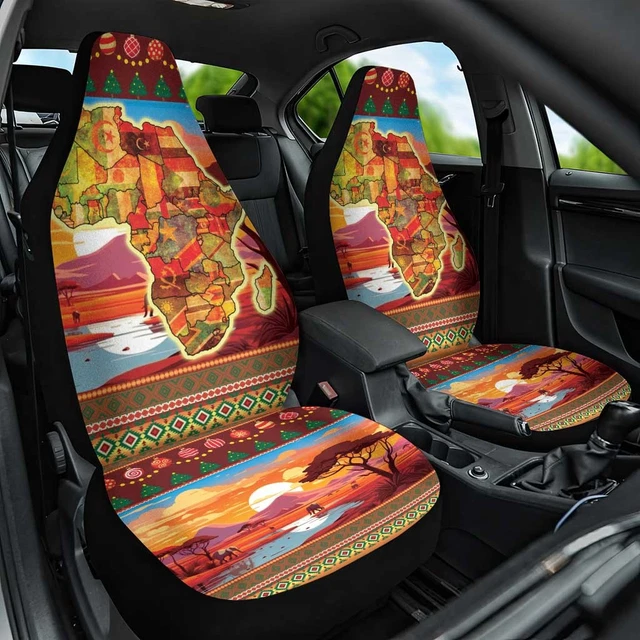 POLYNESIAN OXBLOOD LINE Art Tribal Tattoo Car Seat Cover Lt9 $60.14 ...