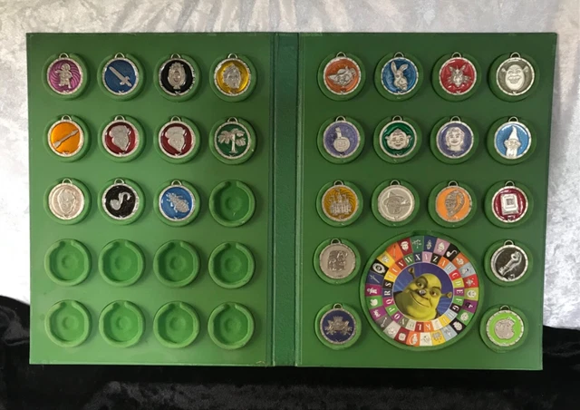 RARE SHREK QUESTS Medallion/Amulet Collection £29.99 - PicClick UK