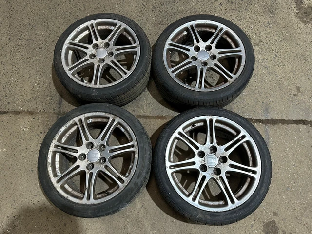 HONDA CIVIC TYPE R Ep3 17” Alloy Wheels Alloys 5x114 5x114.3 And Tyres ...
