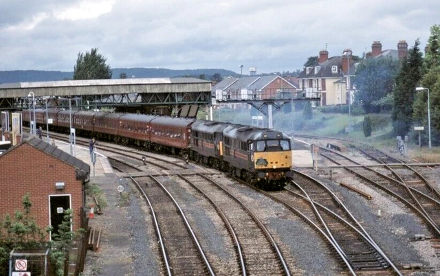 35MM SLIDE BR British Railways Diesel Loco Class 31 31602+31452 ...