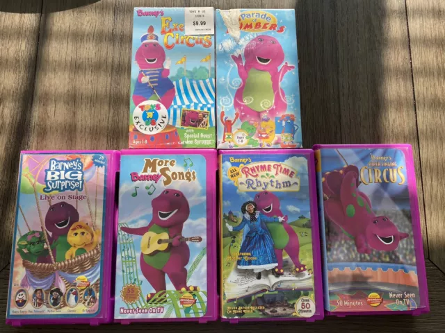 BARNEY & FRIENDS VHS Lot (Exercise Circus, Big Surprise) EUR 66,23 ... BARNEY & FRIENDS VHS Lot (Exercise Circus, Big Surprise) EUR 66,23 ...