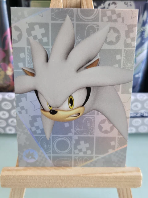 PANINI SONIC THE Hedgehog Gotta Go Fast Face It Silver #62 £3.96 ...