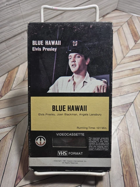 BLUE HAWAII (1961) Elvis Presley, Angela Lansbury 1st Magnetic VHS Release £7.99 - PicClick UK