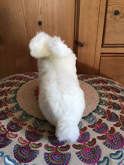VINTAGE CHAD VALLEY White Bunny Rabbit Small Plush Soft Toy 6" £25.00 ...