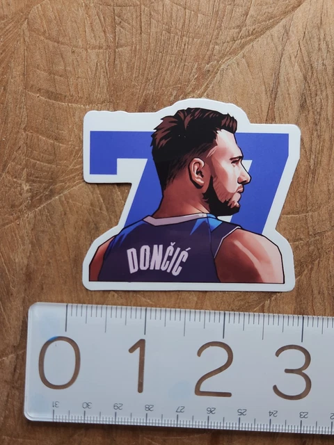 LUKA DONCIC STICKER NBA Basketball Dallas Mavericks Adesivo Mavs ...