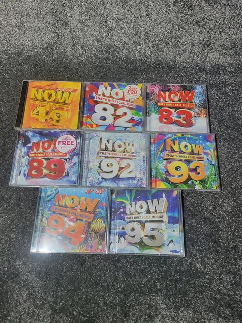 NOW THATS WHAT I Call Music Cd Bundle X 8 £21.51 - PicClick UK