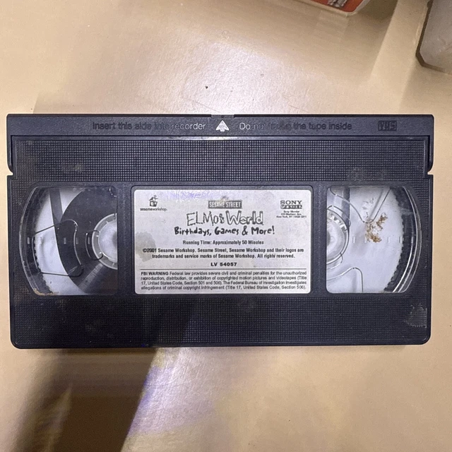 Elmos World Wake Up With Elmo Vhs £1893 Picclick Uk 5510