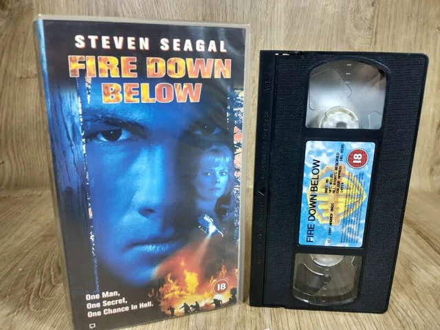 FIRE DOWN BELOW (Steven Seagal) - Vintage VHS Video (18 Cert) - Fast ...