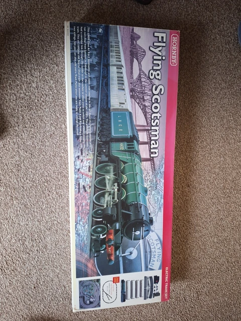(42)HORNBY R1039 FLYING Scotsman Train Set OO Gauge £207.68 - PicClick UK