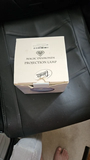 MAGIC DIAMONDS PROJECTION Lamp (a rotating LED galaxy/star projector ...
