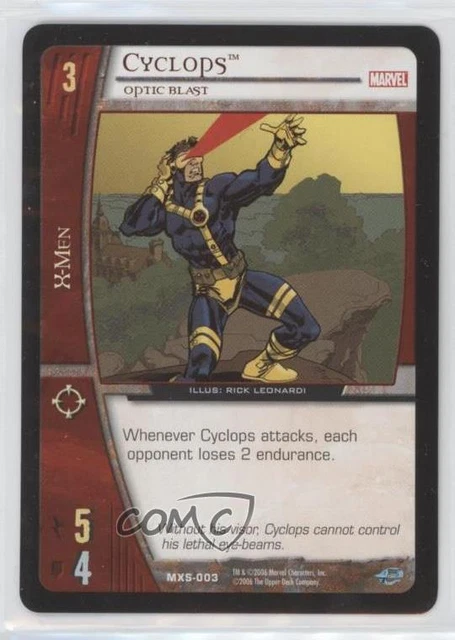 2005 VS SYSTEM Marvel X-Men Starter Deck Cyclops #MXS-003 0dz7 EUR 4,37 ...
