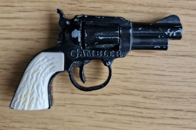 VINTAGE LONE STAR ‘Gambler’ Spud Gun/Cap Toy Gun. 1960s £16.99 ...