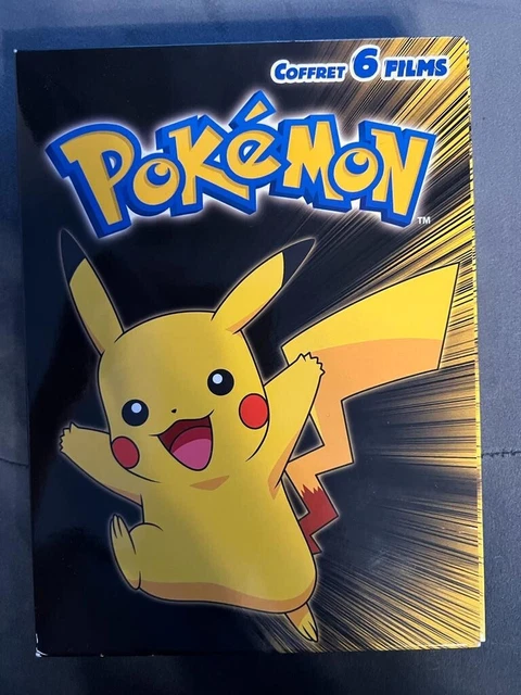 DVD COFFRET POKÉMON 6 Films - Collector - Zone 2 - TBE EUR 24,99 ...