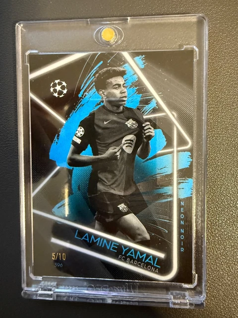 TOPPS LAMINE YAMAL Neon Noir Blue /10 EUR 149,00 - PicClick DE