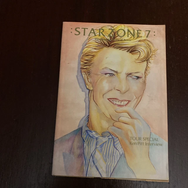 STARZONE 7 THE Magazine Of David Bowie/Tour Special/Ken Pitt Interview ...