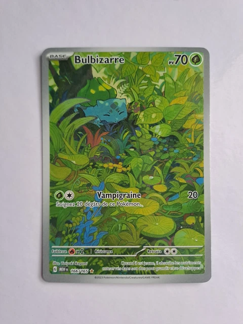 CARTE FRANÇAISE POKÉMON série 151 EV3.5 - Bulbizarre ALT 166/165 EUR 29 ...