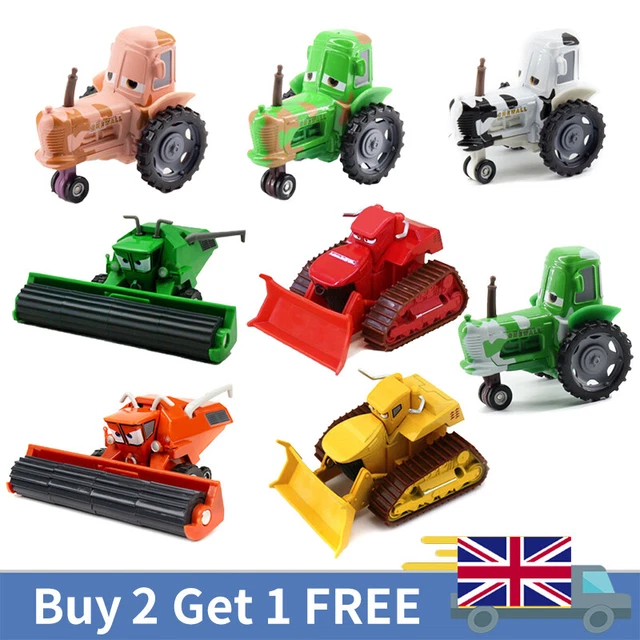 DISNEY PIXAR CARS Original Farm Role&McQueen Die-cast Model Metal Toy ...