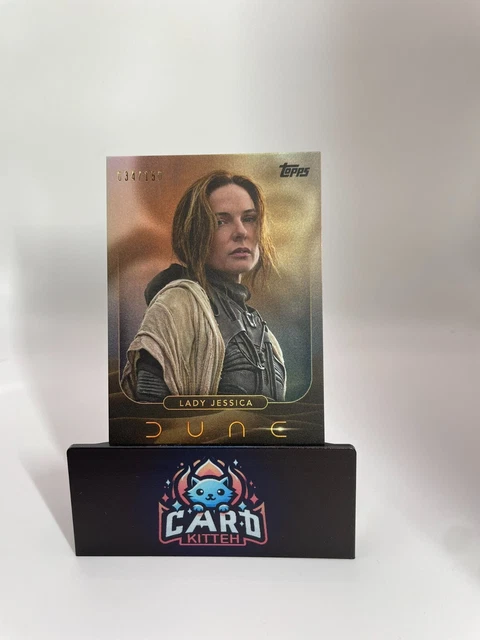 CARTA LADY JESSICA 2024 Topps Dune Release Day #1 (REBECCA FERGUSON) SP ...