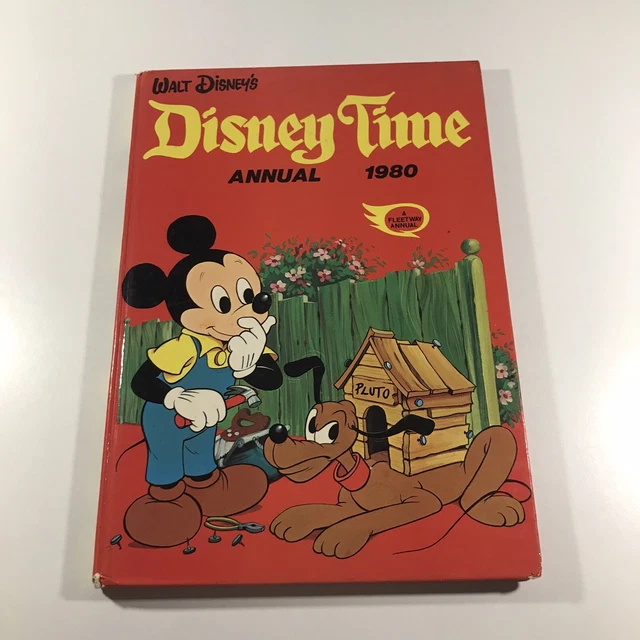 WALT DISNEY'S DISNEY Time Annual 1980 - Vintage Hardcover Book $20.00 ...