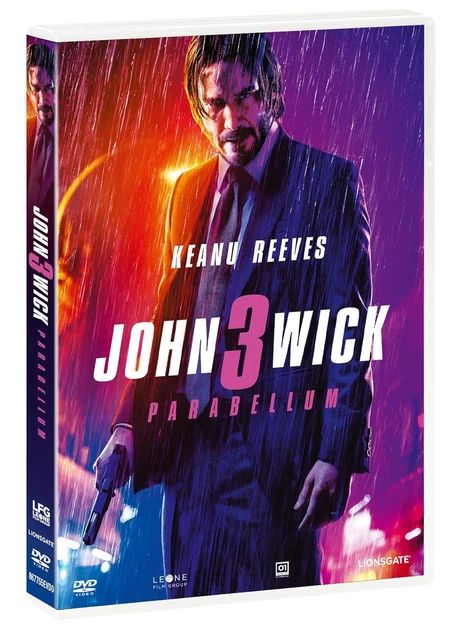 JOHN WICK 3- parabellum (DVD) Ian McShane Halle Berry Laurence ...
