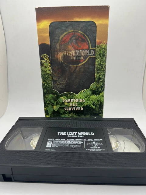 THE LOST WORLD: Jurassic Park (VHS, 1997, Widescreen) Adventure Horror £4.72 - PicClick UK