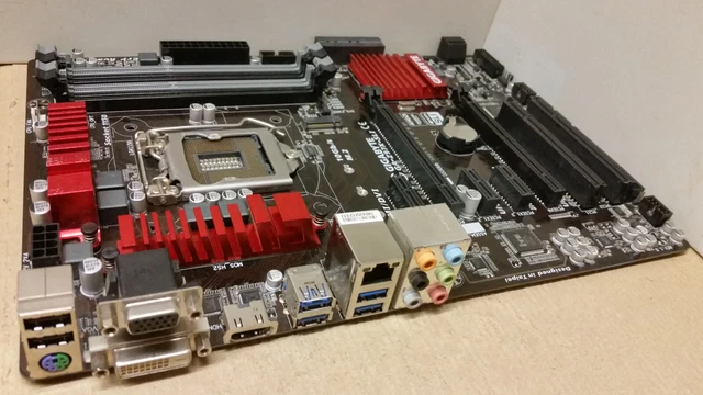 GIGABYTE GA-Z97X-SLI REV1.0, Intel LGA1150/Socket H3 Motherboard £37.99 ...