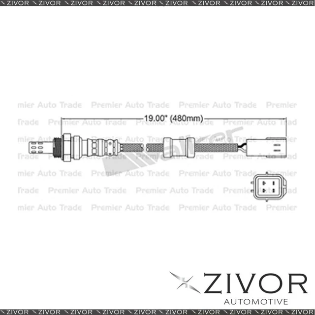 POST CATALYTIC OXYGEN Sensor For Holden Barina 'Spark' MJ model 1.2 ...