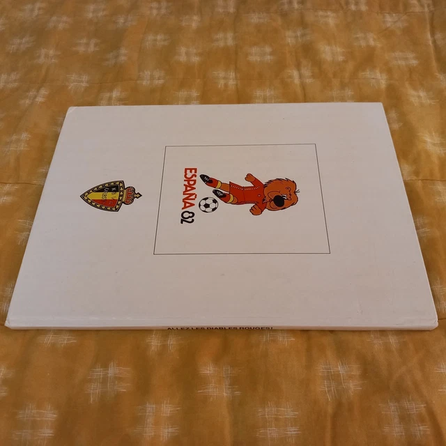 BD DIABLES ROUGES ERIC CASTEL EO 1982 FOOTBALL ALLEZ BELGIQUE ESPANA ...