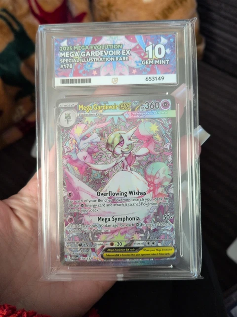 MEGA GARDEVOIR EX 178/132 Pokemon Mega Evolution - ACE 10 - PERFECT SUB ...
