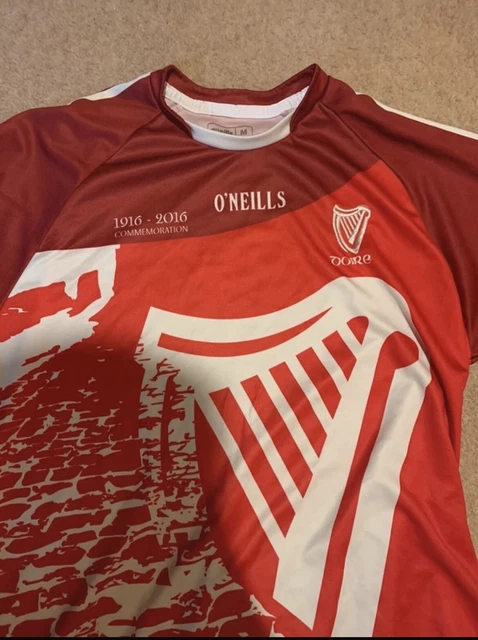 DERRY GAELIC FOOTBALL Shirt Gaa Jersey Ireland Centenary Medium 1916 ...