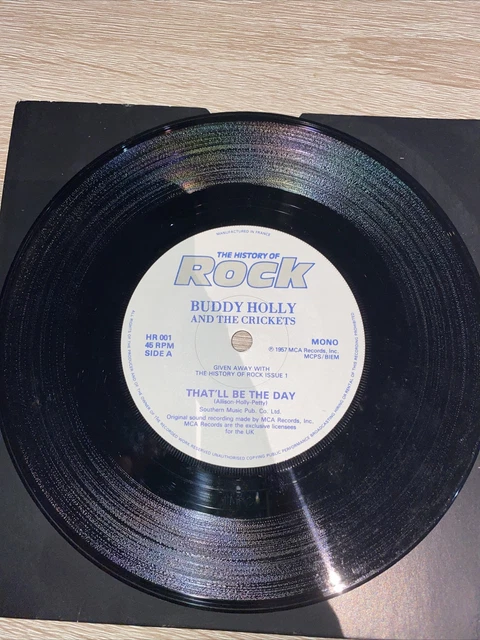 BUDDY HOLLY AND The Crickets (2) - That'll Be The Day 1982 7 Zoll, Single, Mono EUR 5,25 ...