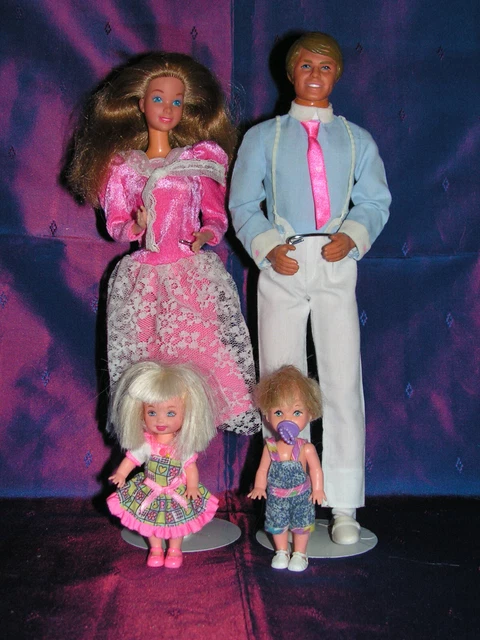 BARBIE, KEN, SHELLY et tommy n° 4661 HAPPY FAMILY 1985 EUR 99,90 ...