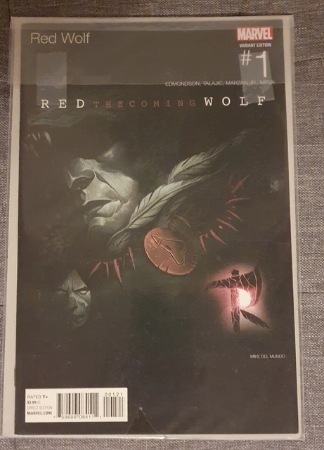 RED WOLF #1 Hip-Hop Homage Variant Merhod Man Tical Album Cover Marvel ...