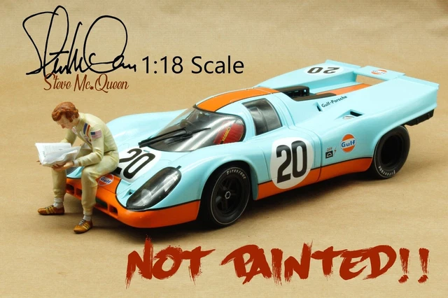 STEVE MCQUEEN PORSCHE 917 Ford GT40 Shelby Cobra Ixo LeMans F1 Solid ...