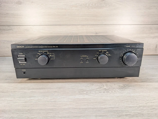 DENON PMA-450 STEREO Integrated Amplifier Hi-Fi Separate Made in Japan ...