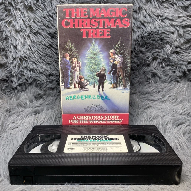 THE MAGIC CHRISTMAS Tree VHS Tape 1989 Goodtimes Video Chris Kroesen ...