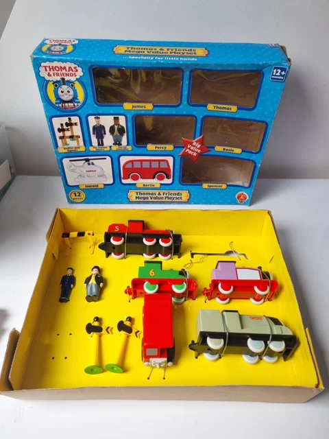 THOMAS THE TANK Engine Train Golden Bear Fat Controller Set Rare ...