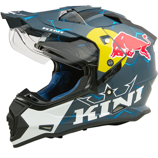 RED BULL HELM Kini ADV 1.0 Dual Sport Motorradhelm Adventure Helm Cross ...