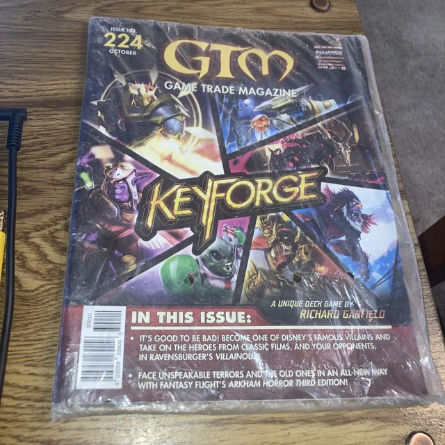 GTM GAME TRADE Magazine Issue 224 Oct Keyforce NEW Sealed issue. £7.44 ...