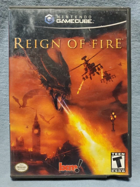 REIGN OF FIRE (Nintendo GameCube, 2002) no manual £8.78 - PicClick UK