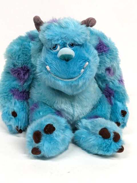 DISNEY STORE SULLEY Plush 12" Monsters Inc Stuffed Animal Toy Pixar £9. ...