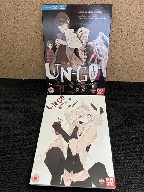 UN GO COMPLETE Series - 3 Disc Anime Blu-ray Bluray Boxset Box Set £16. ...