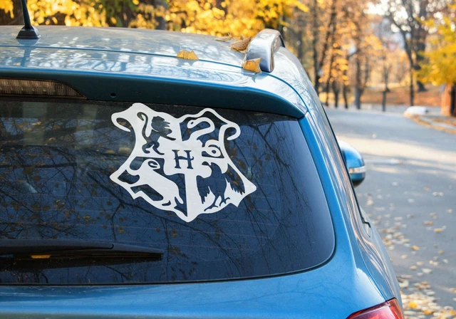 HOGWARTS SHIELD HARRY Potter Vinyl decal Sticker Car Window laptop OZ 9 ...