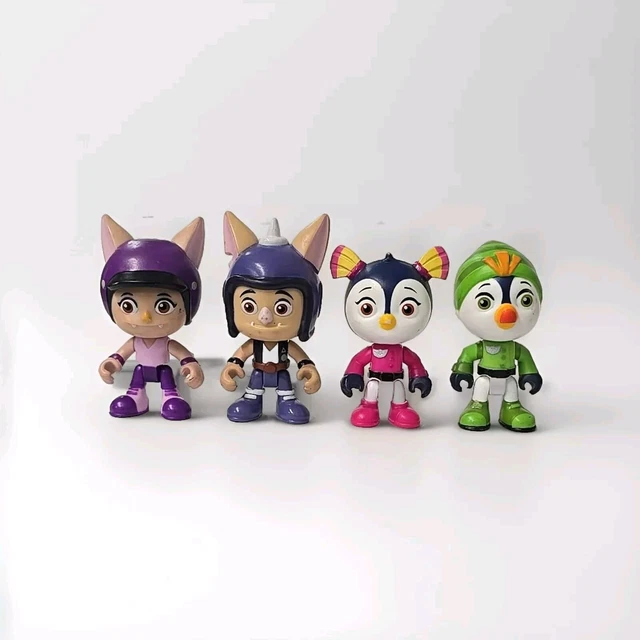 NICK JR. TOP Wing Action Figures Toy Lot of 4 Hasbro Story animals 2018 ...