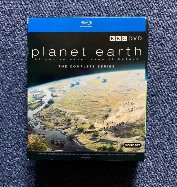 PLANET EARTH: COMPLETE BBC Series [Blu-ray] David Attenborough Nature ...