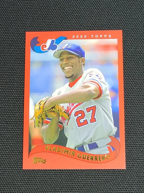 VLADIMIR GUERRERO MONTRÉAL Expos 2020 Topps Archives rouge #249 EUR 5 ...